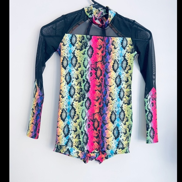 Weissman | Costumes | Weissman The Edge Of Glory Multicolor Dance ...